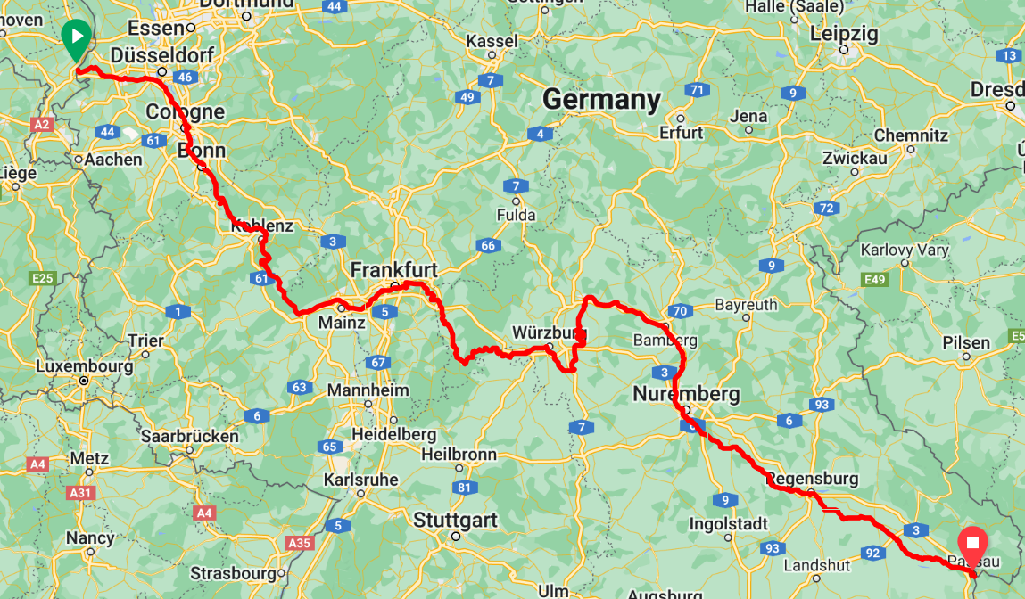 Germany Route – Ride & Seek